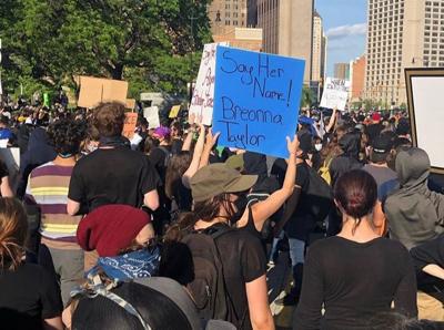 ‘The risks are worth it’: Protesters take safety measures in pandemic ...