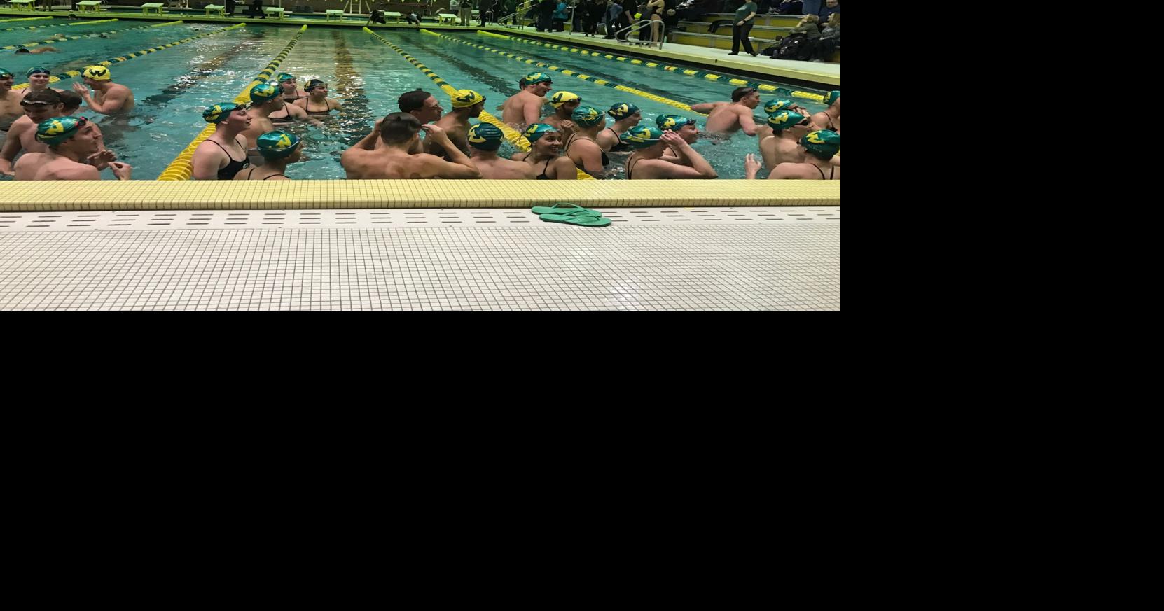 WSU swim teams win home finale with record-breaking performances ...