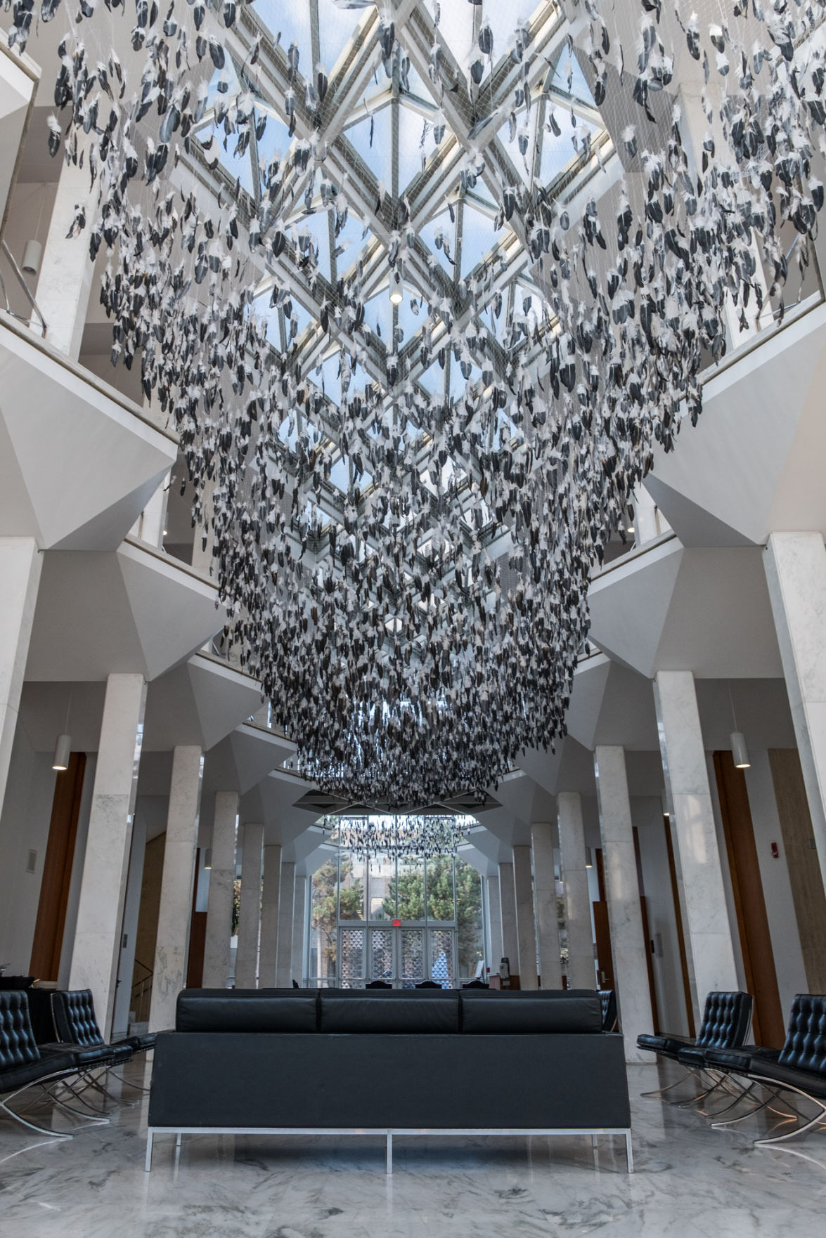 "Light as a Feather" falls from McGregor Memorial's ceiling | Arts ...