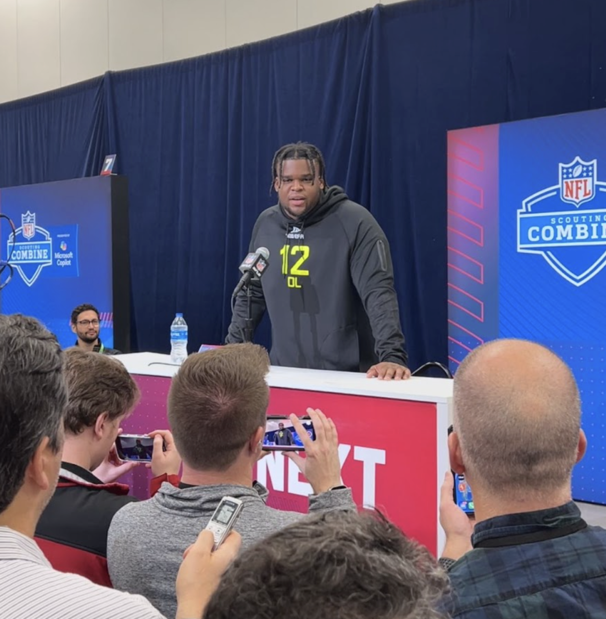 Hoosier Kenneth Grant shines at Combine despite not stepping on the ...