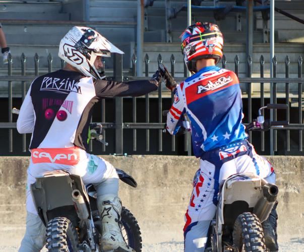Photo gallery: More wheelie cool stunts from the state fair's motocross ...