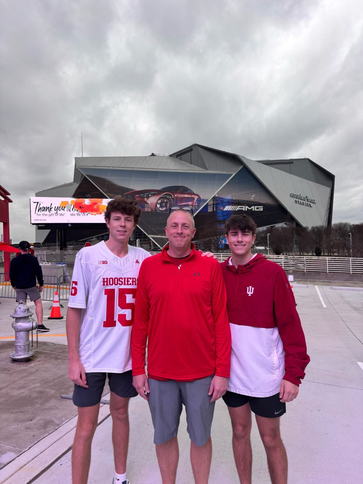 IU fans from all over the state—and this father and son—bonded in ...