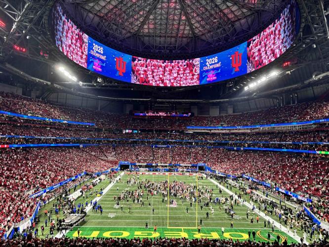 IU fans from all over the state—and this father and son—bonded in ...