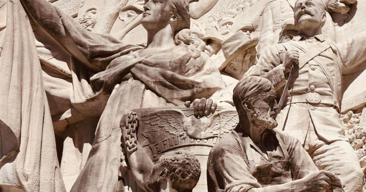 Harrison hoped monument would console grieving family of fallen heroes ...