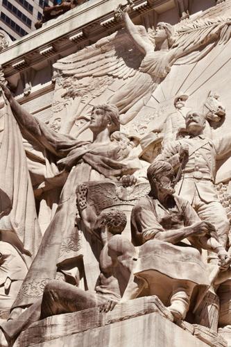 Harrison hoped monument would console grieving family of fallen heroes ...
