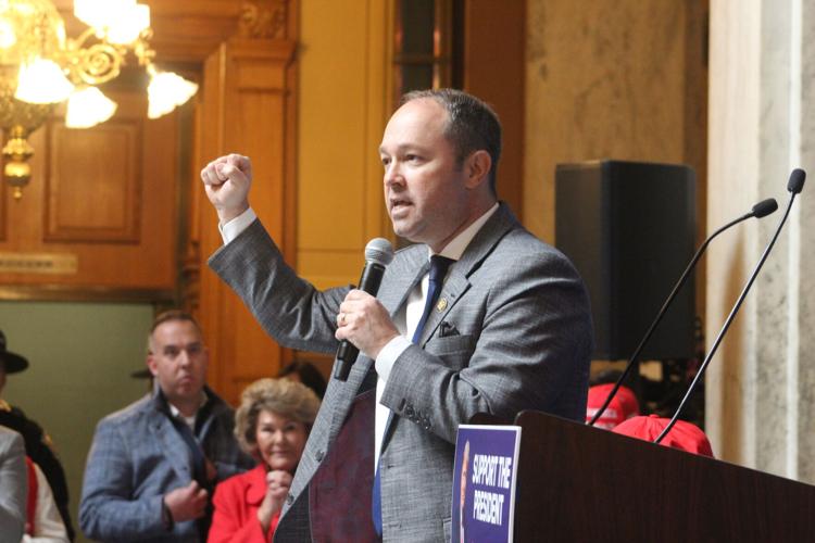 Turning Point USA rally draws supporters of redistricting to Indiana ...