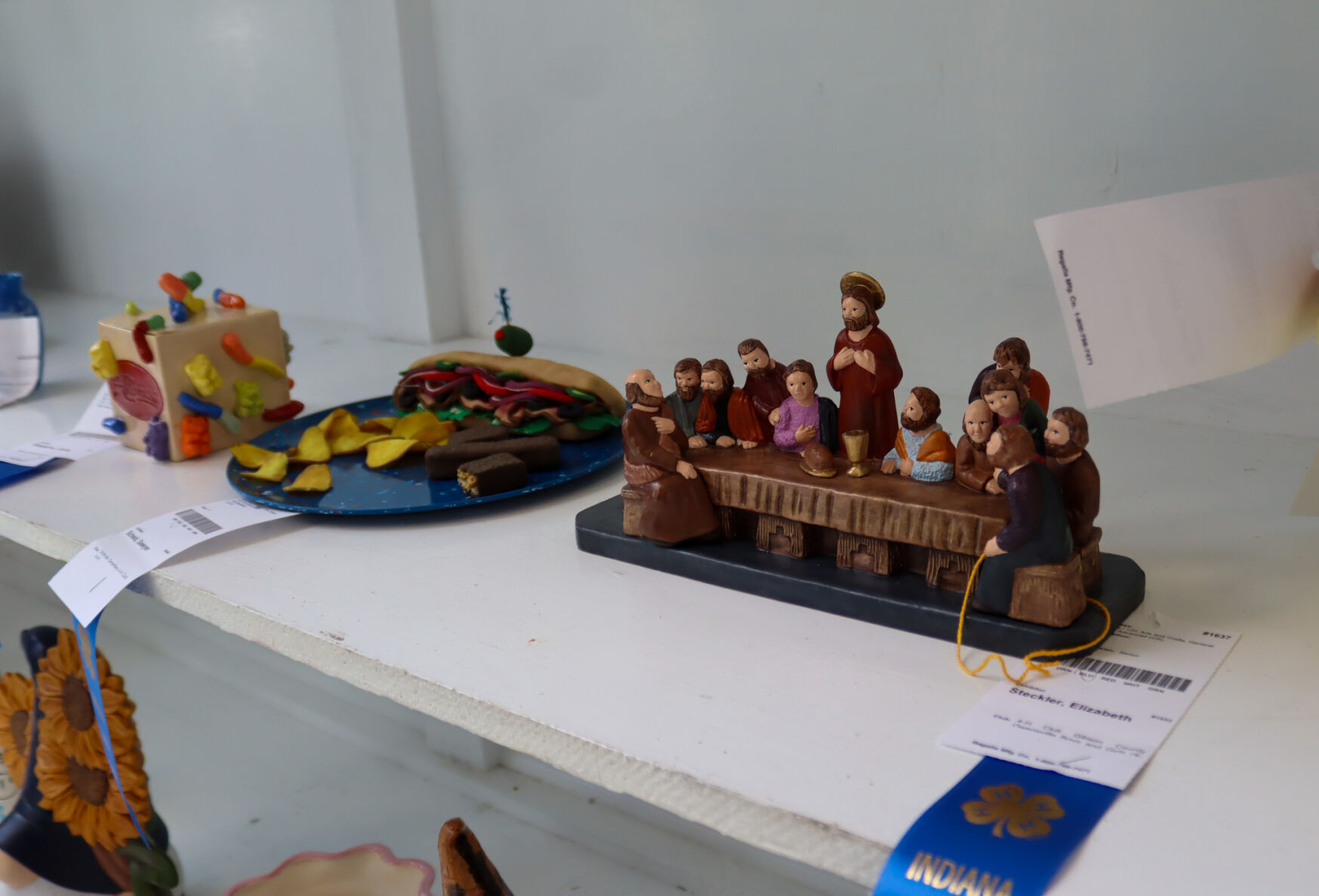 Flip-flop wreaths, historical Lego dioramas, ceramic sub sandwiches—4-H ...