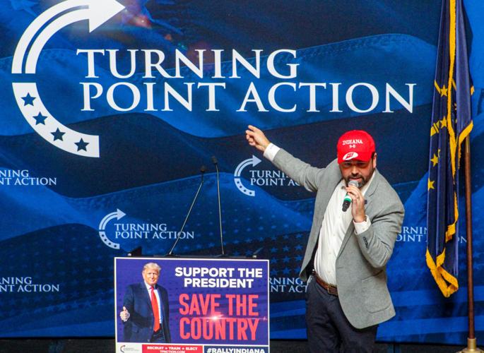 Turning Point USA rally draws supporters of redistricting to Indiana ...