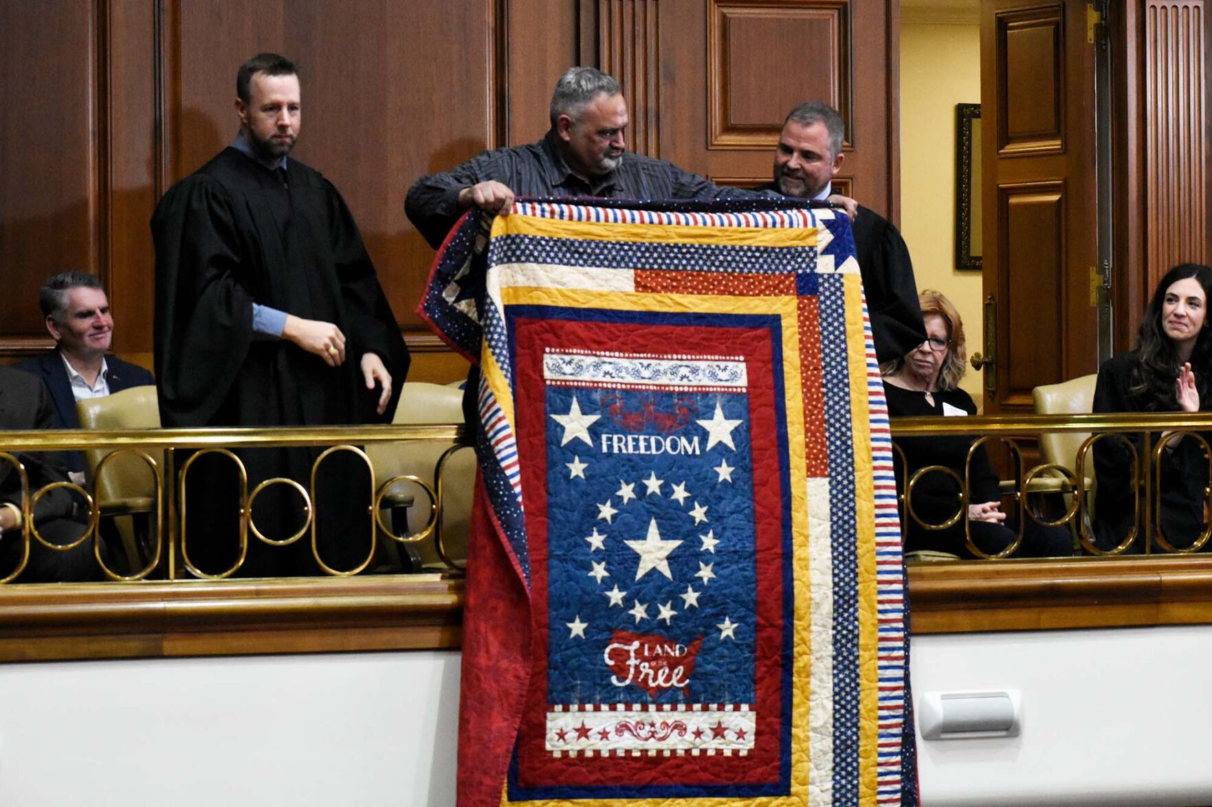 ‘All rise’: Indiana chief justice highlights judicial system wins in ...