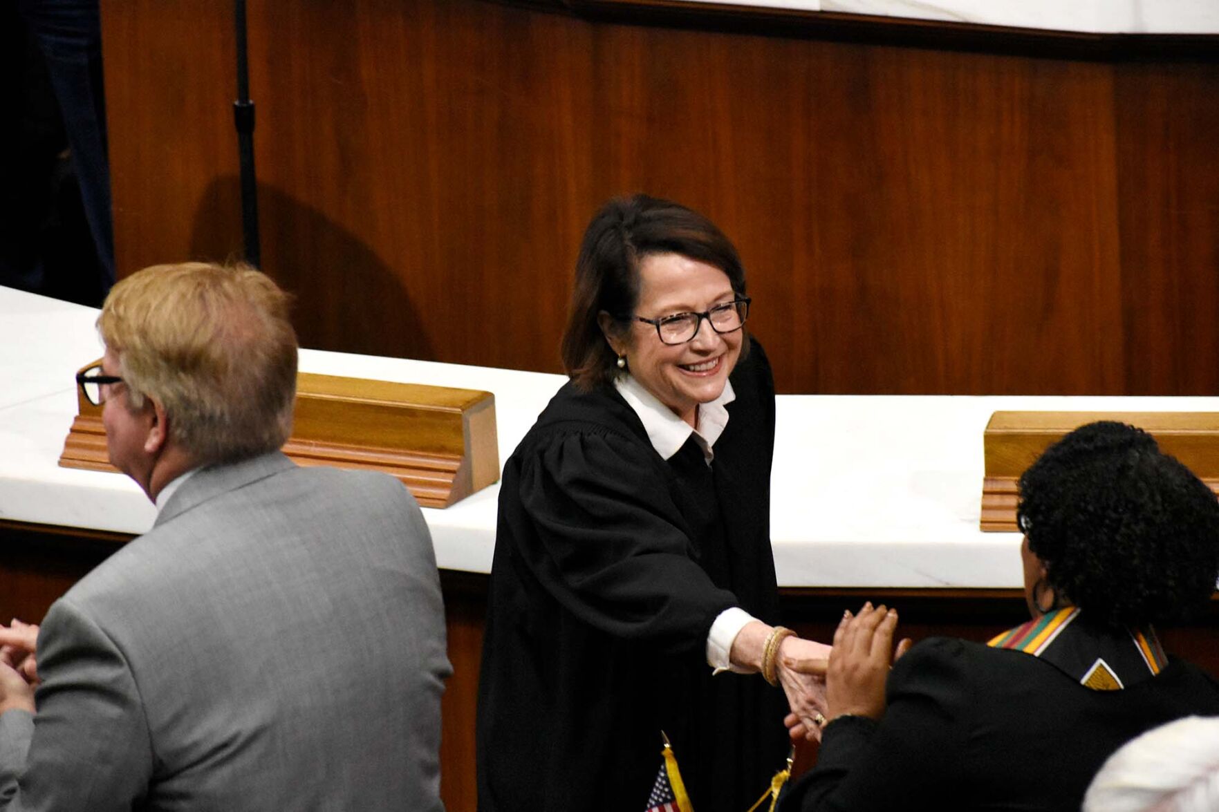 ‘All rise’: Indiana chief justice highlights judicial system wins in ...