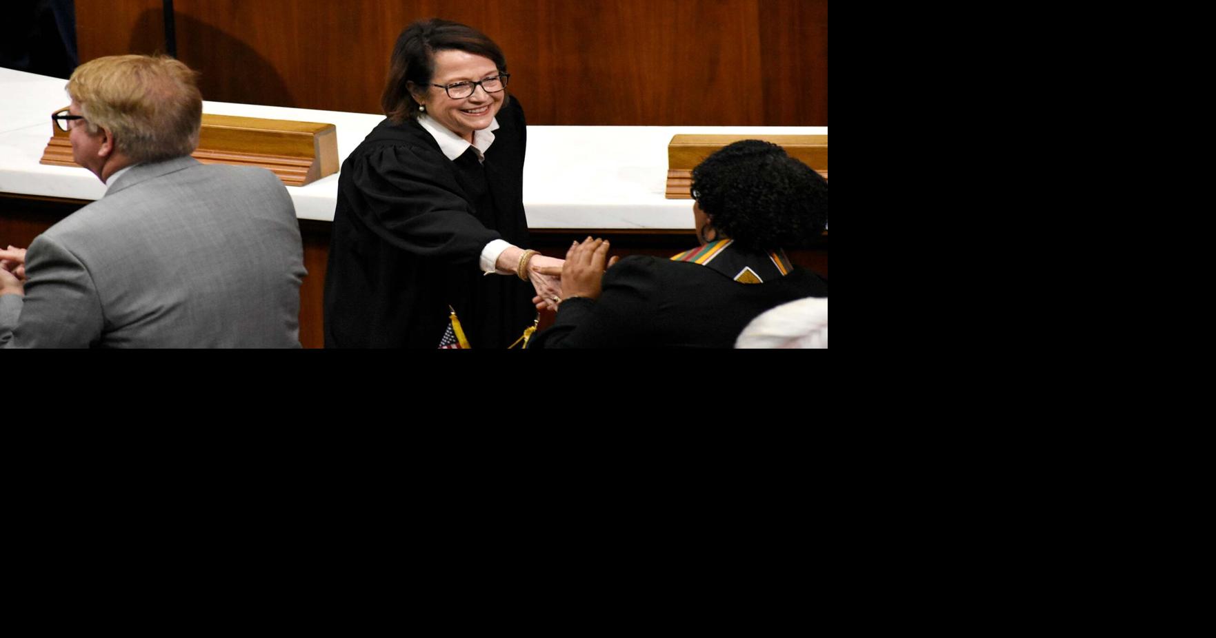 ‘All rise’: Indiana chief justice highlights judicial system wins in ...