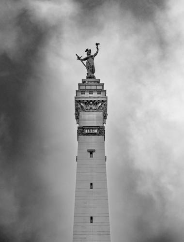 Harrison hoped monument would console grieving family of fallen heroes ...