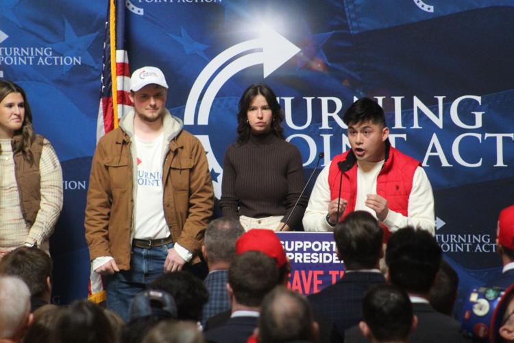 Turning Point USA rally draws supporters of redistricting to Indiana ...