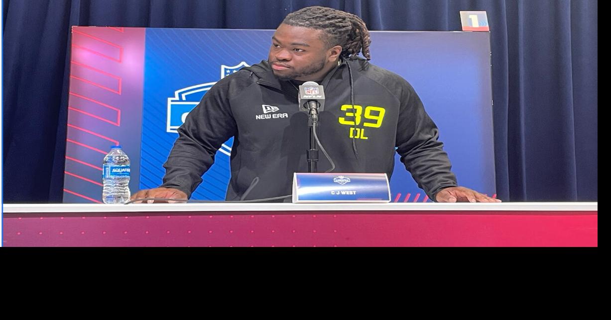 IU’s CJ West wows onlookers with his 40-yard dash at the NFL Combine ...