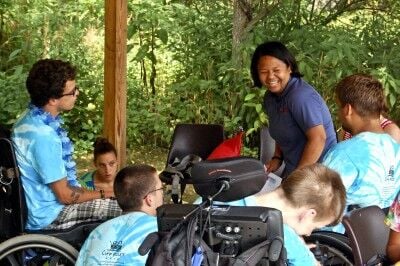 Camp Riley kids ski, climb, cook and more despite disabilities ...
