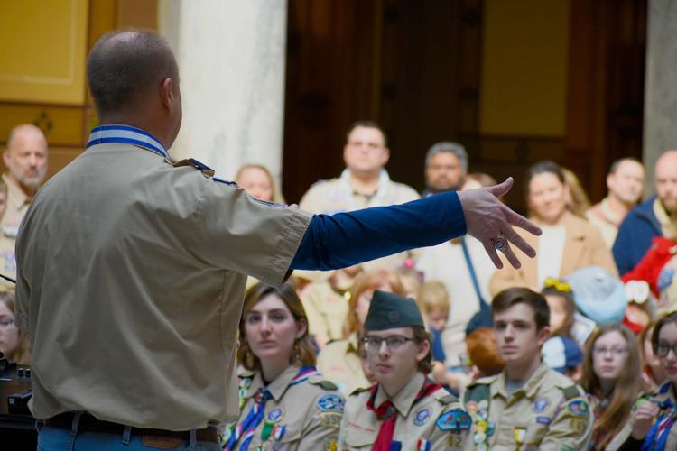 Newly renamed Scouting America explores the Statehouse on a ...