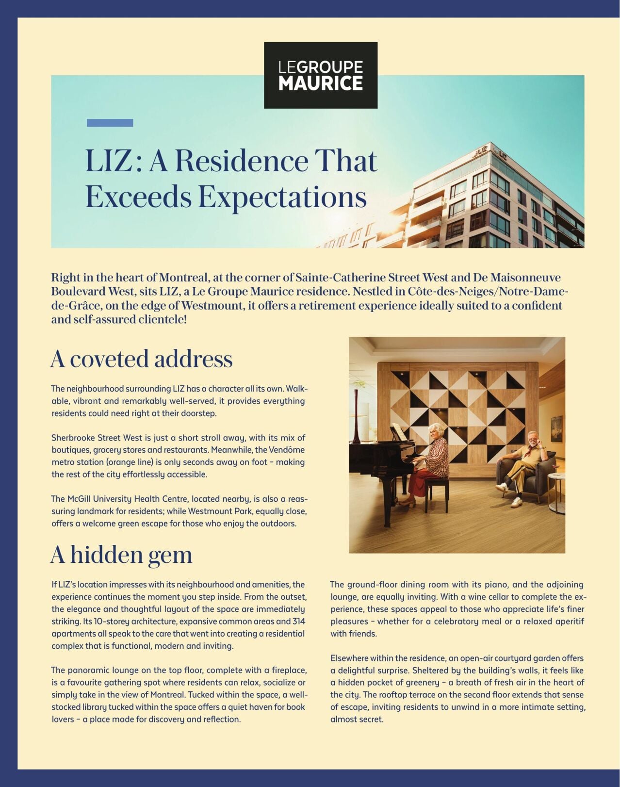 LIZ | Senior Living | thesuburban.com