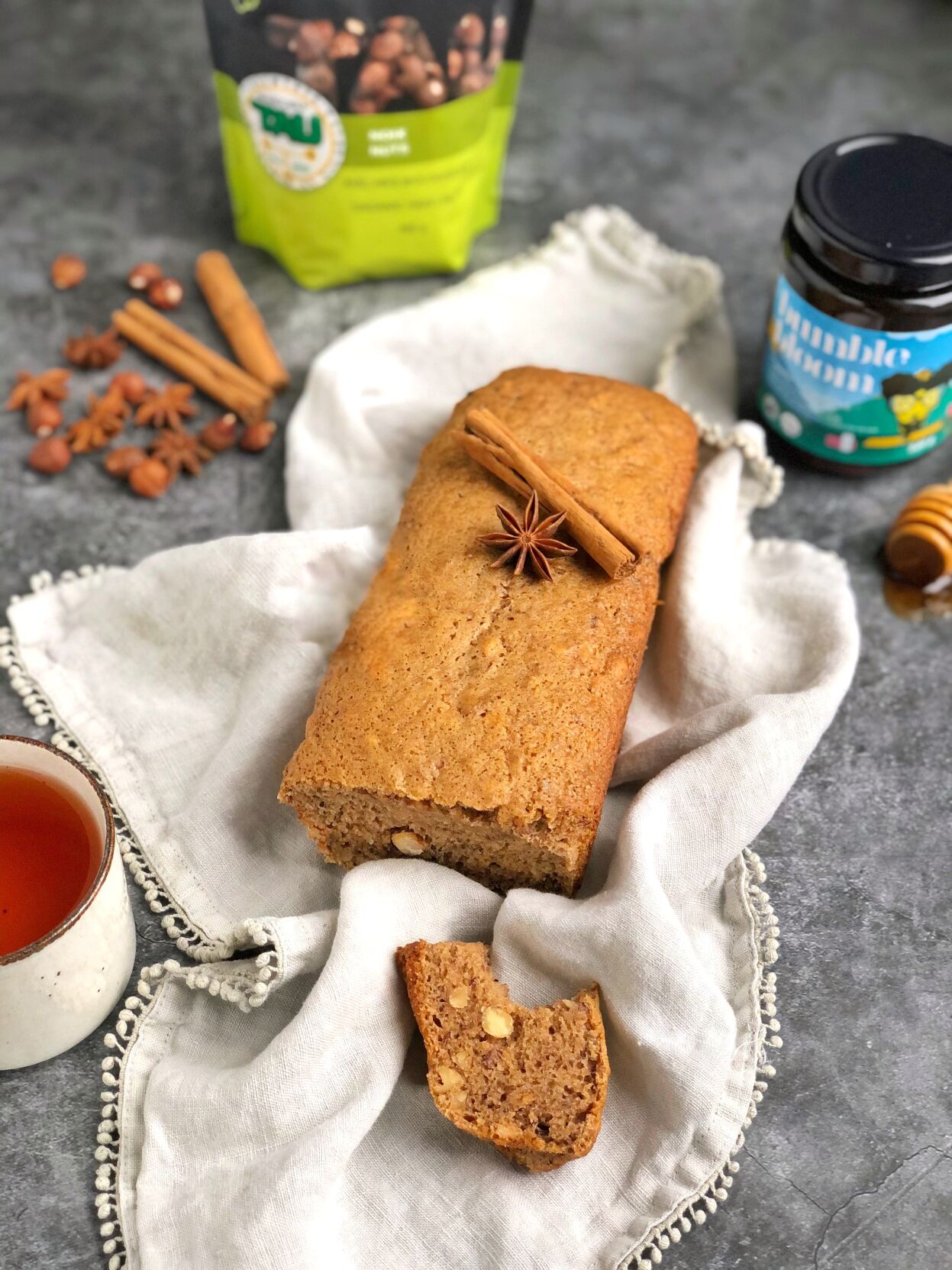 Recipe: Vegan Gingerbread with Filberts | Healthy Living With Tau ...