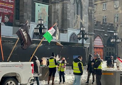 Montreal police stand down as protesters spark controversy at the ...
