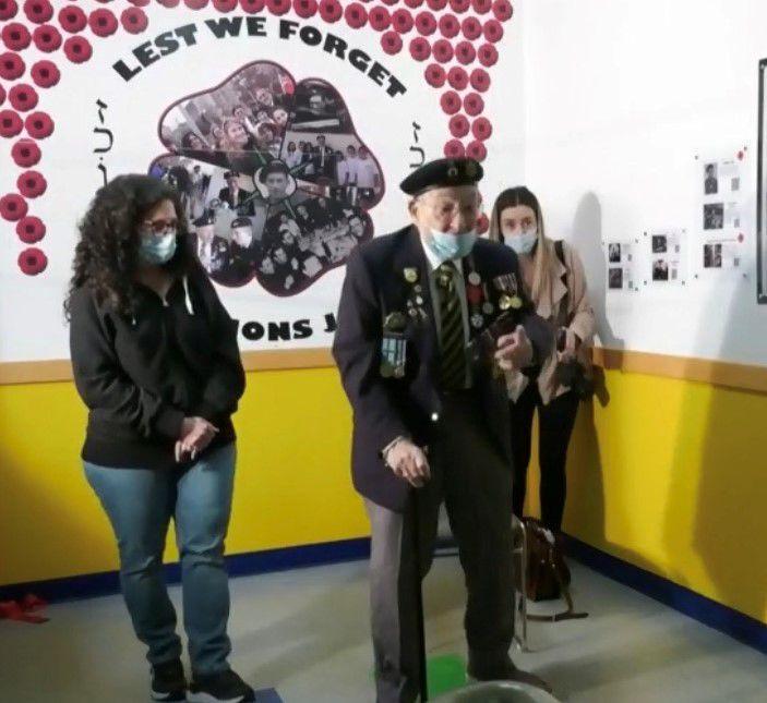 DDO school honours 101-year old Holocaust survivor and Veteran | West ...