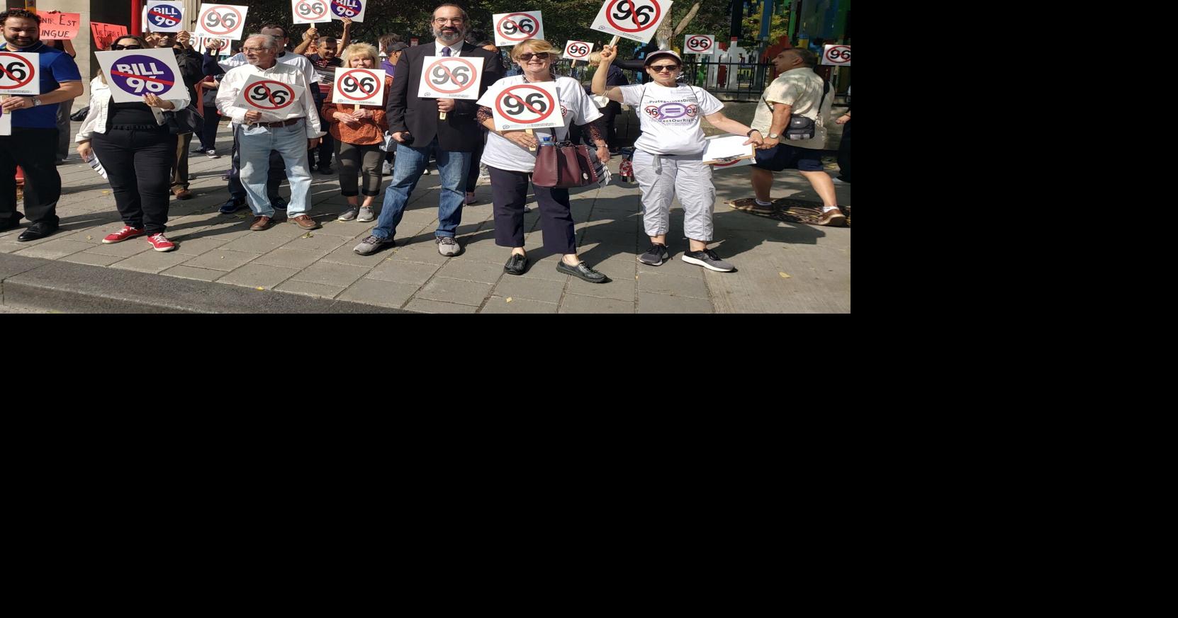 'Under Bill 96, segregation is in effect!' | City News | thesuburban.com