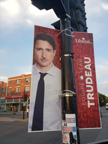 Housefather/Trudeau posters defaced in Snowdon | City News ...