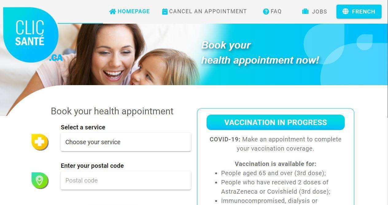 Clic Santé issue resolved for 65+ booster shots: Dubé | City News ...