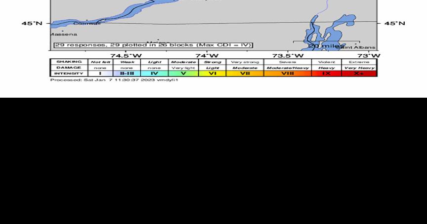 Minor earthquake shakes Montreal region | Suburban Weather ...