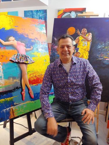 Artist Andy Habib loves his hometown of Laval but he is hooked on the ...
