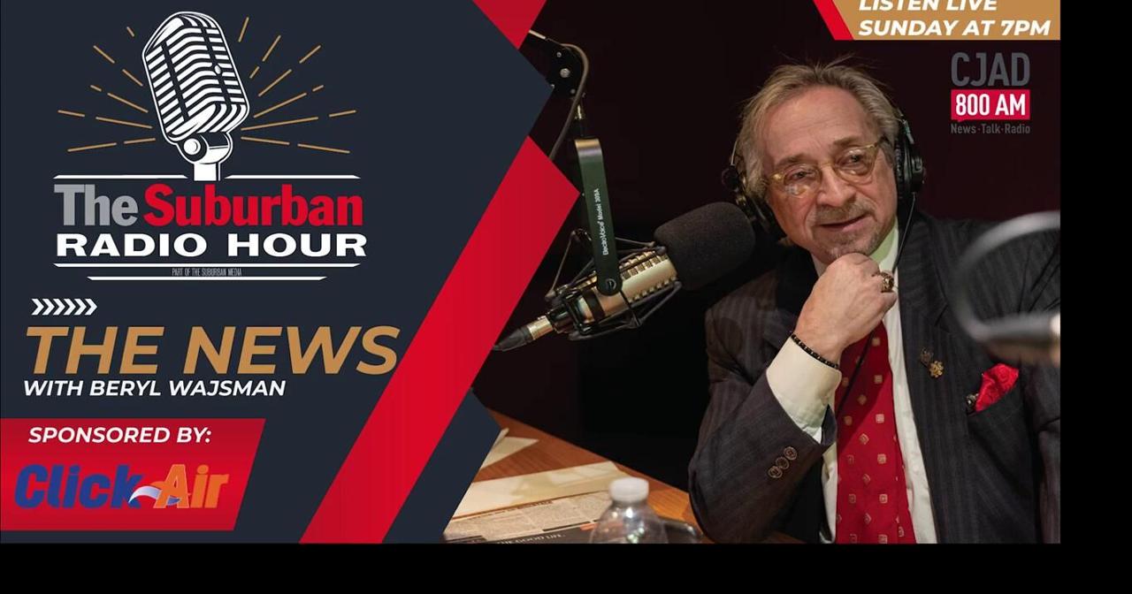 Suburban Radio Hour- May 5, 2024 -NEWS | Suburban Radio Hour ...