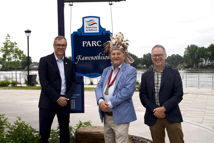 Ste-Anne officially inaugurates Kawenothiion Park | News | thesuburban.com