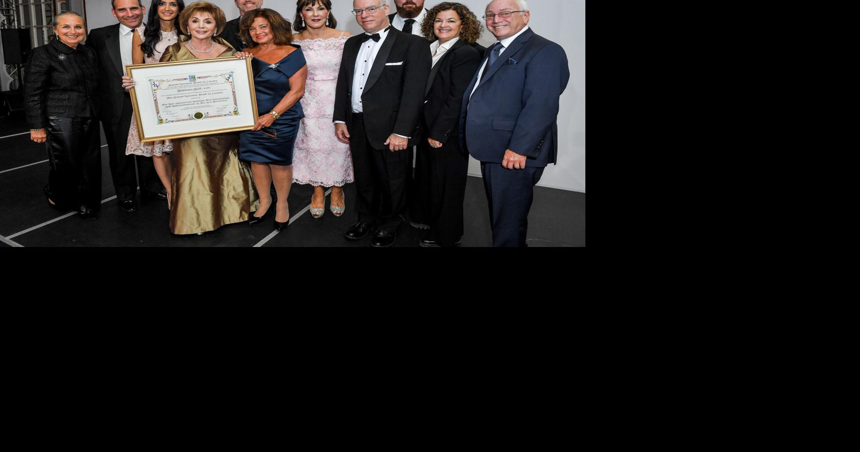 Community dynamo Barbara Seal honoured at JNF Negev Dinner | Mike Cohen ...