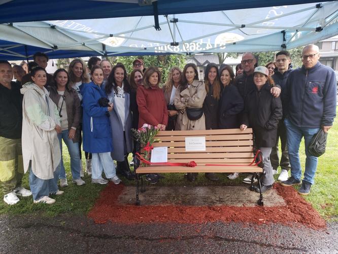 Hampstead bench dedicated to “radiant beacon of light” Joanna Barcessat ...