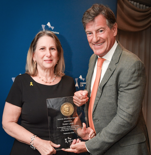 Susan Laxer awarded Bronfman Medal at Federation AGM | City News ...