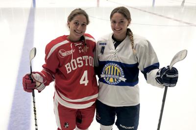 Calderone sisters are all business in school and on the ice | Education ...