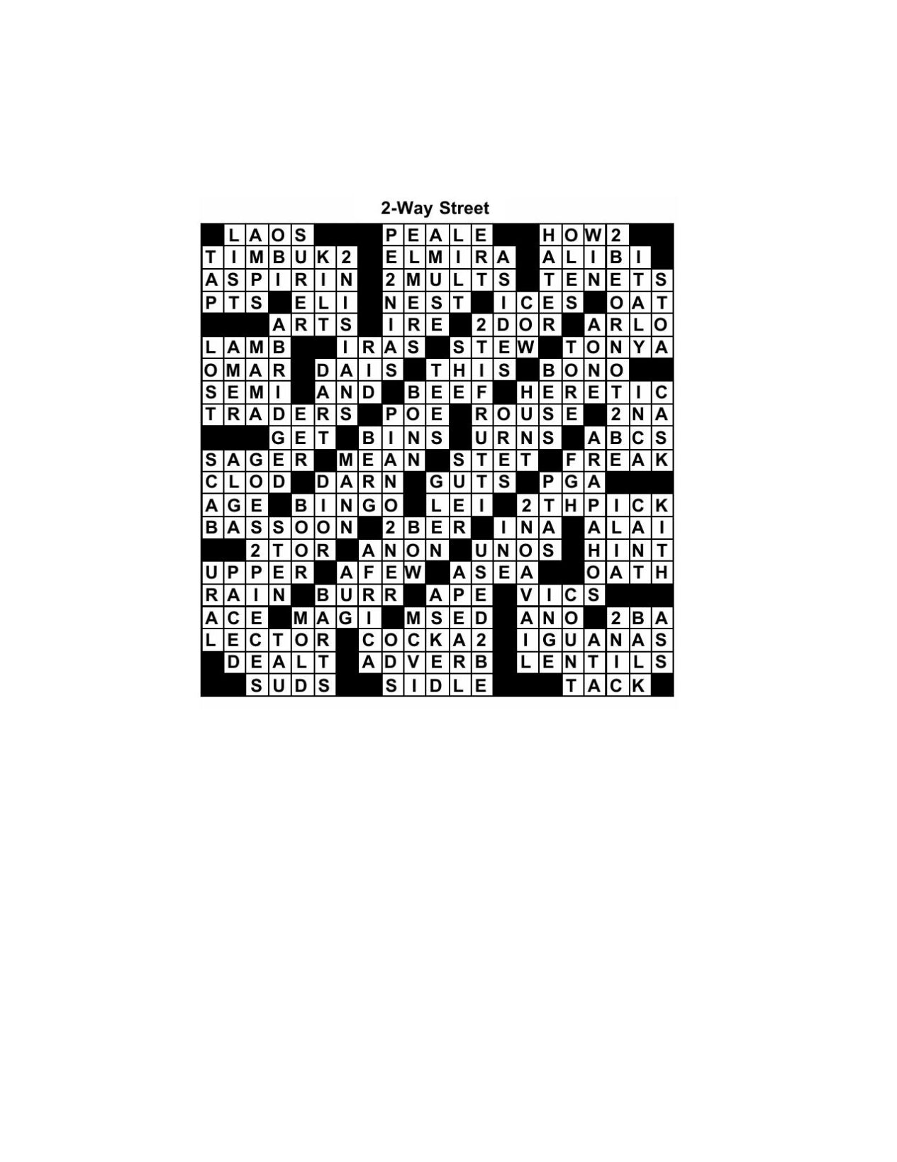 2-Way Street Solution | Fun | thesuburban.com