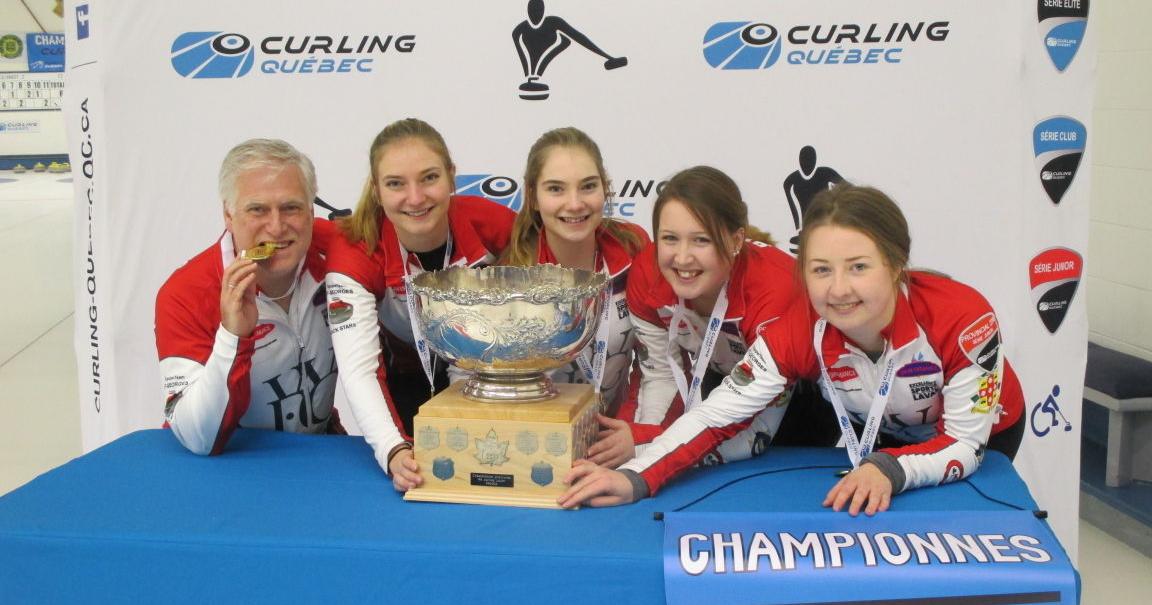 Kirkland's Emily Riley on the button with Team Quebec | Sports ...