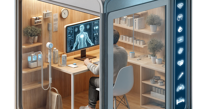 From outer-space to Pierrefonds: The Autonomous Care Unit is introduced ...