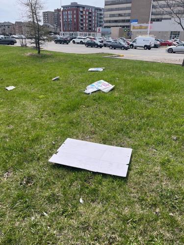 Man arrested for destroying Israel Rally posters in CSL | City News ...