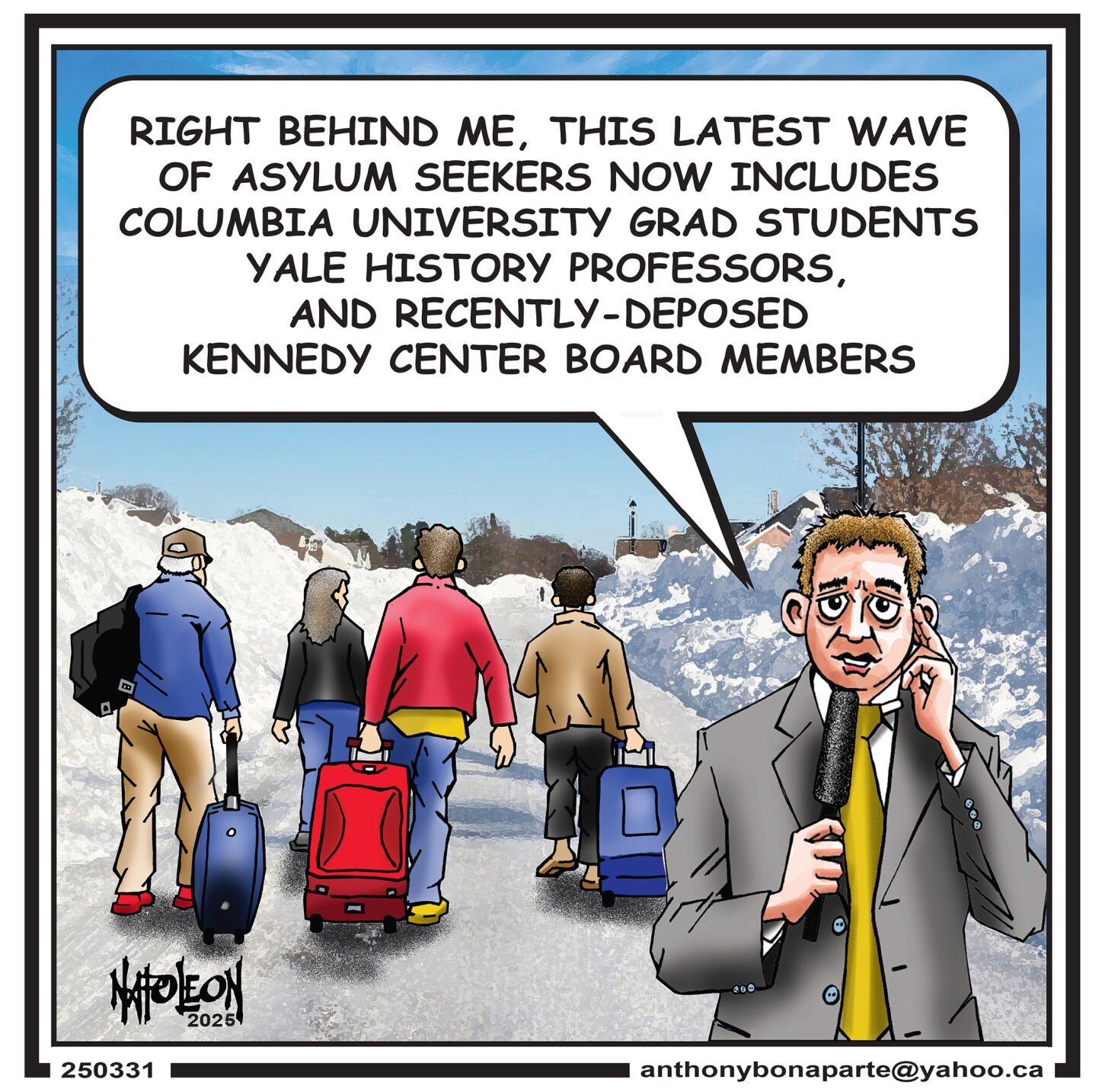 Napoleon’s Cartoon – The New Asylum Seekers | Editorial Cartoons ...