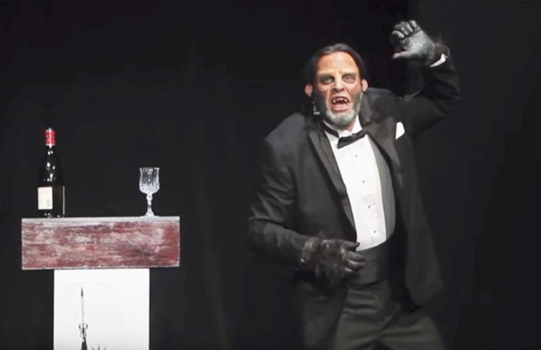 Infinithéâtre’s smash hit Kafka's Ape starring Howard Rosenstein ...