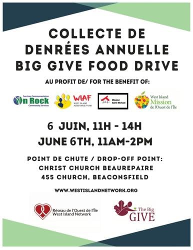 The Big Give wants your two cents — and a few cans, too | West Island ...