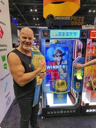 Wrestling legend Jacques Rougeau immortalized with his own video arcade ...