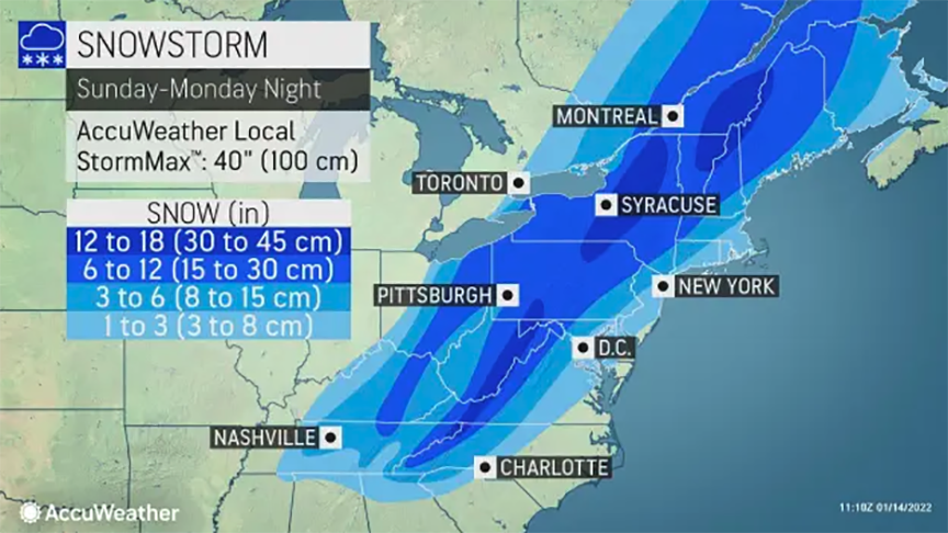 Bitterly cold weekend followed by Monday snowstorm | Suburban Weather ...