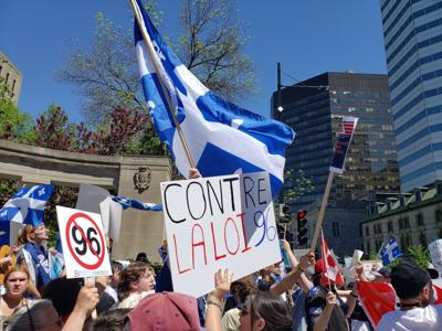 Protest against Bill 96 downtown May 26 | City News | thesuburban.com