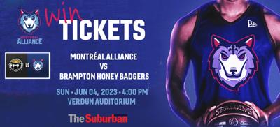CLOSED: Montreal Alliance Ticket Giveaway | Contests | thesuburban.com