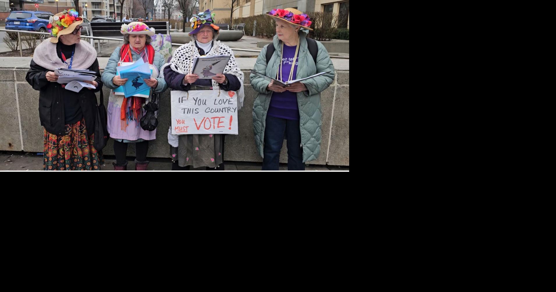 The Raging Grannies promote the vote | City News | thesuburban.com