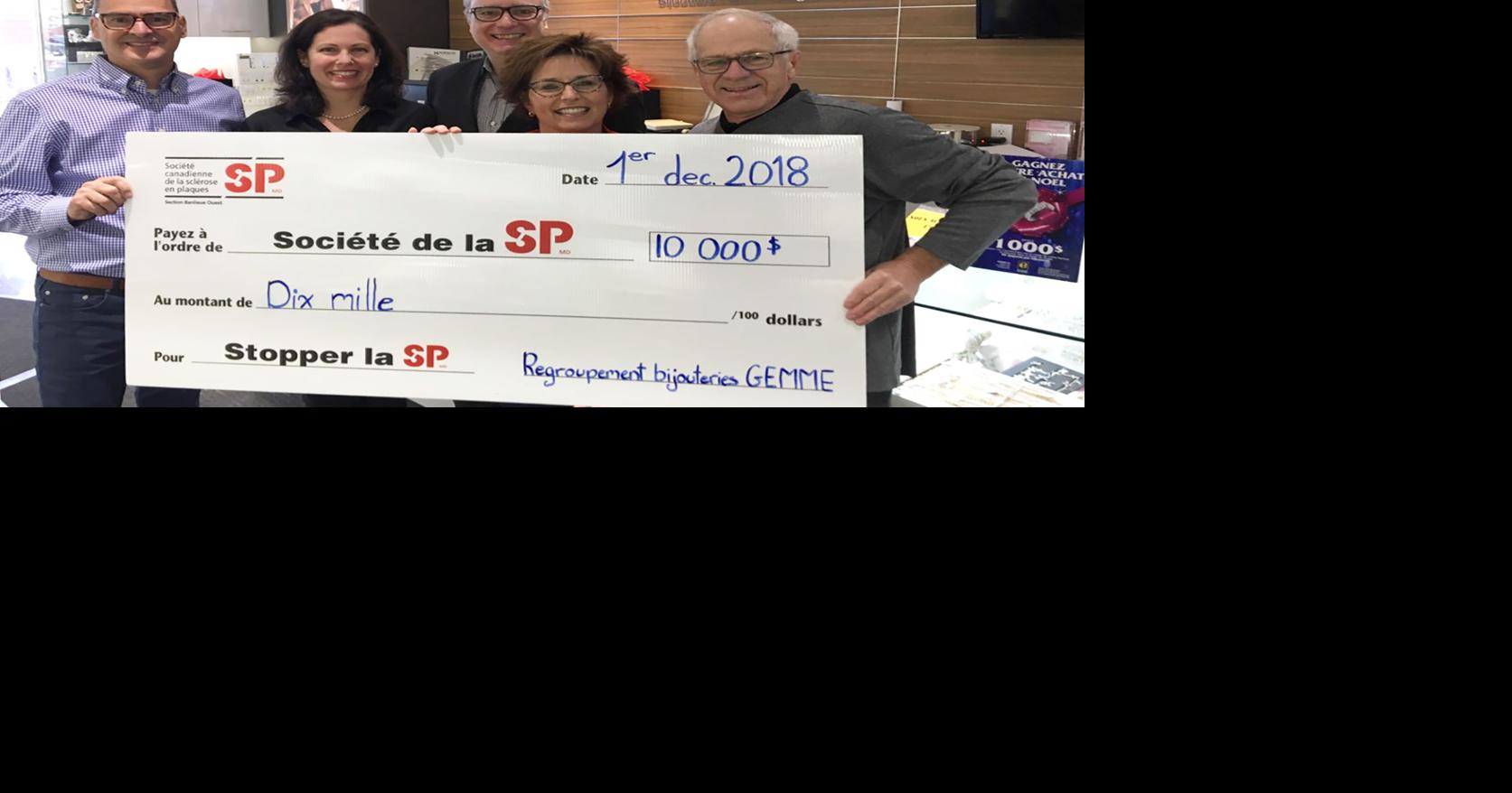 Bijouterie Robert Richer in Dorval steps up for the West Island MS ...