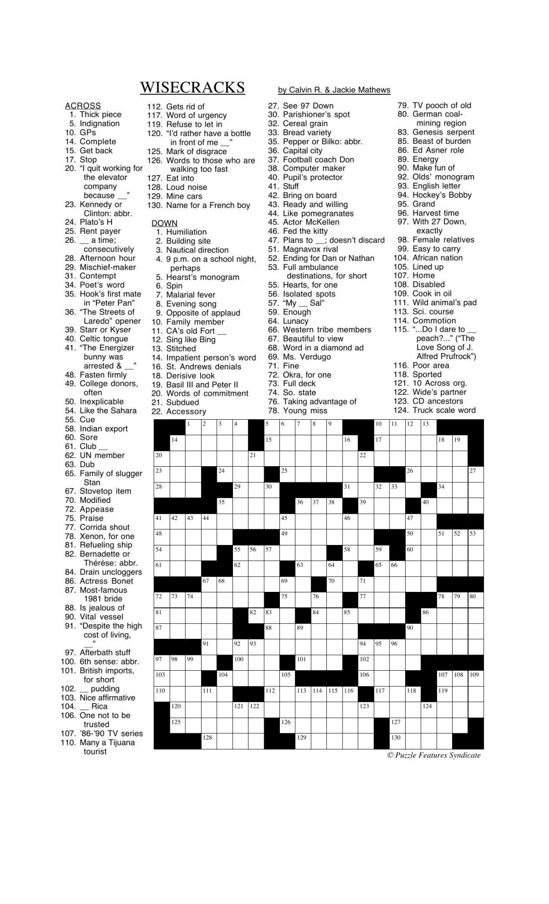 Wisecracks | Fun | thesuburban.com