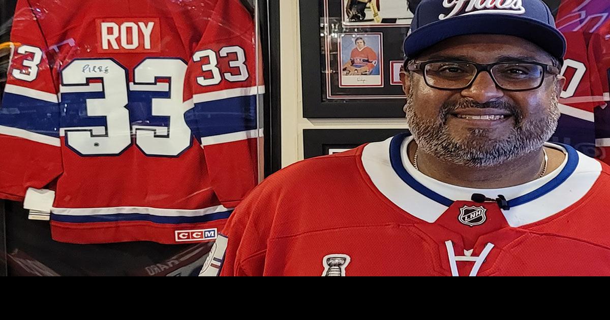 The ultimate Habs fan on the return of his hero, Patrick Roy, behind ...